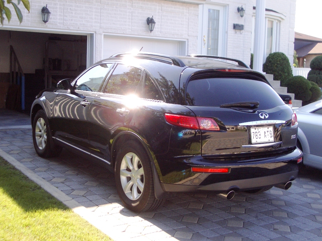 Infiniti FX technical specifications and fuel economy